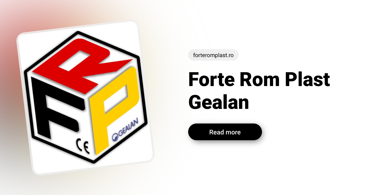 Forte Rom Plast | Contact